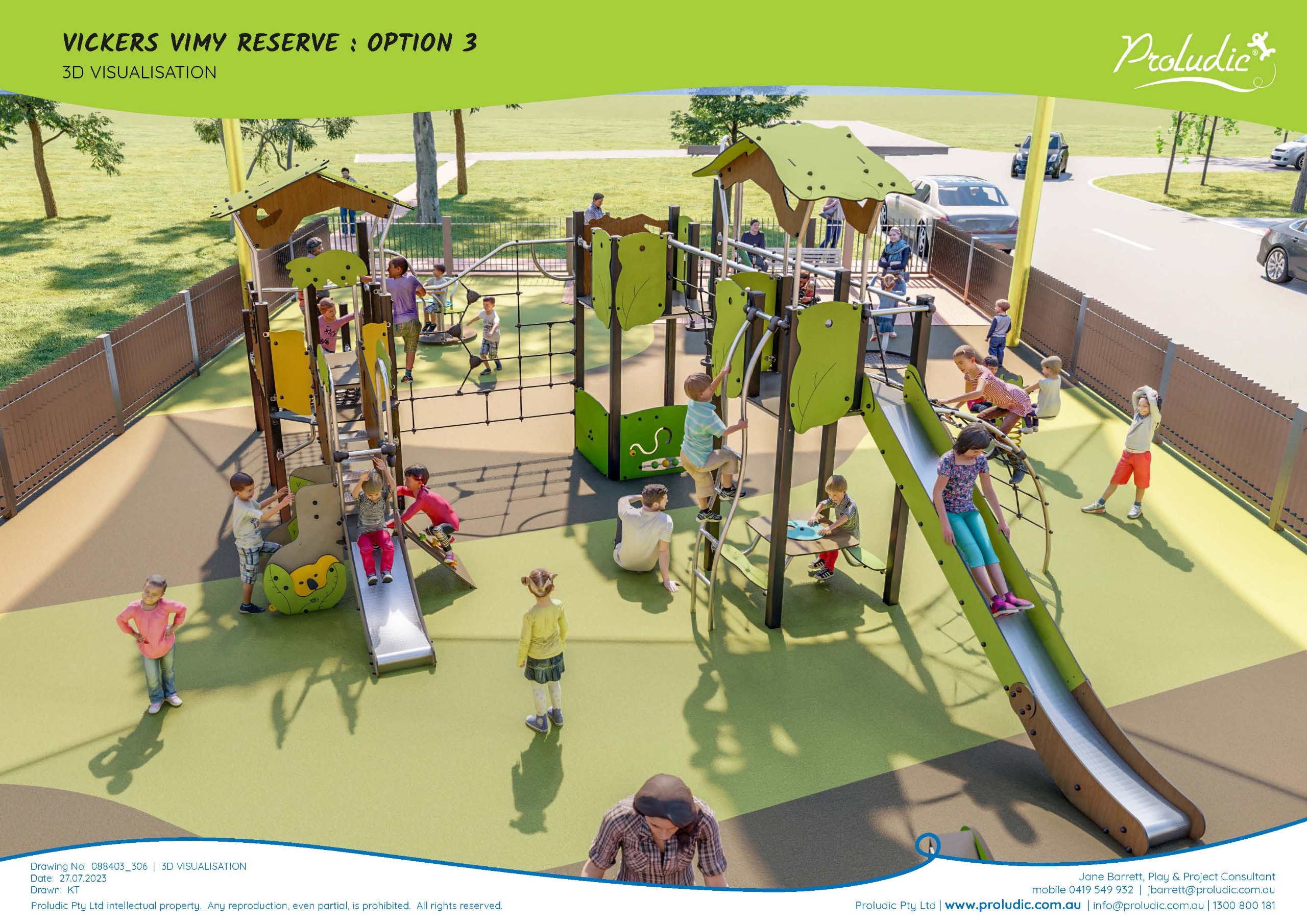 Vickers Vimy Reserve Playground Replacement | Participate PAE